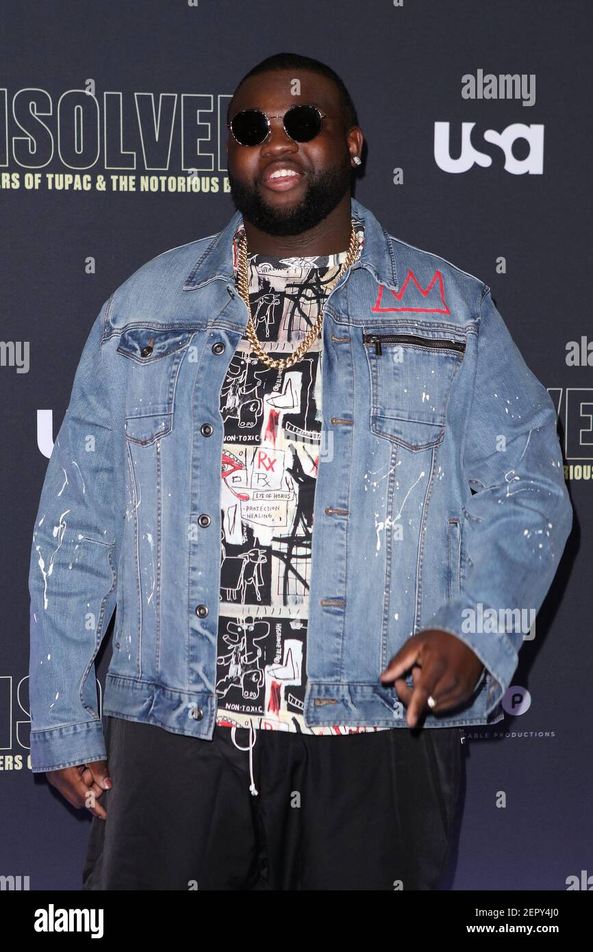 Wavyy Jonez arrives at the Los Angeles Premiere of USA Network's ...