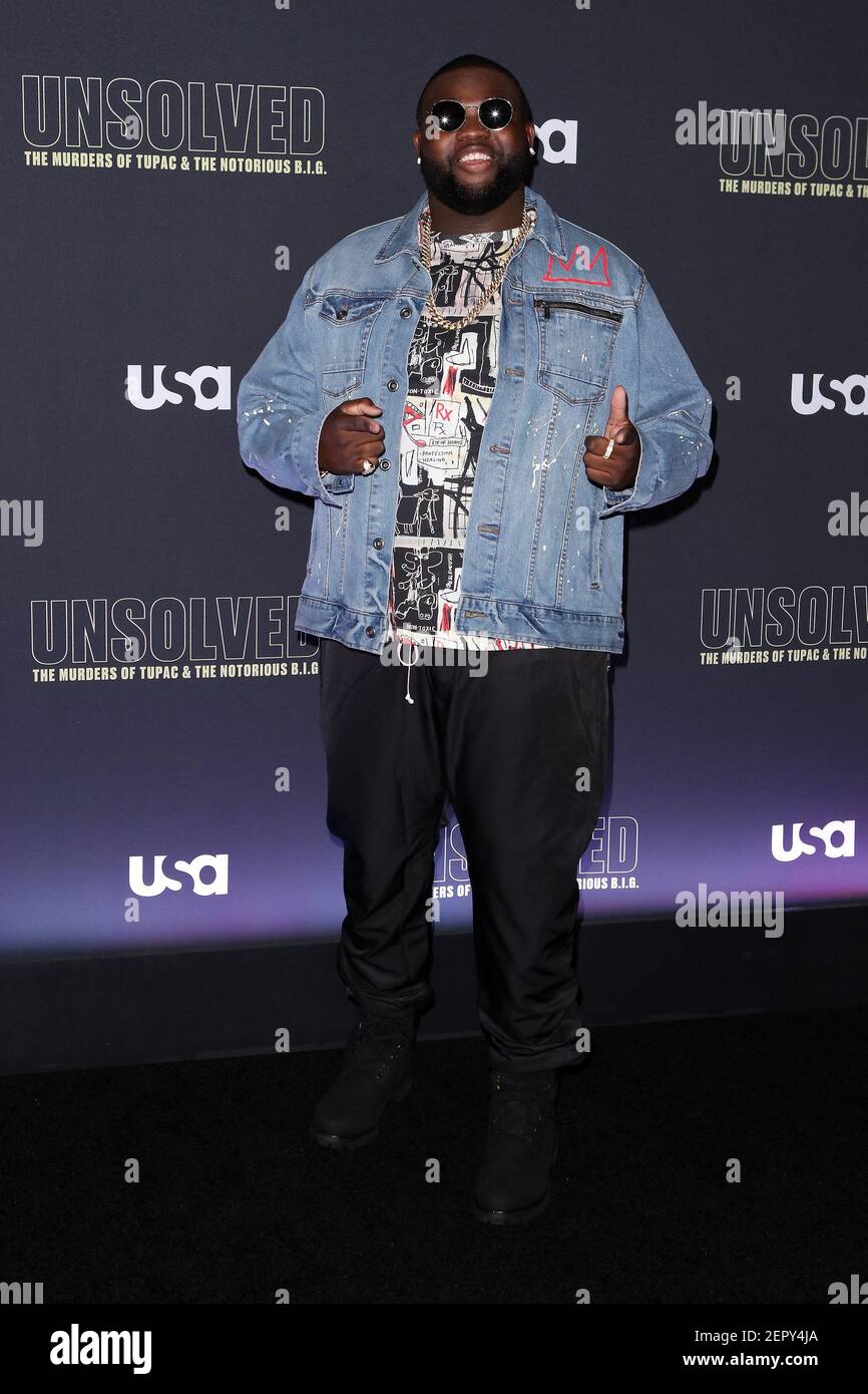Wavyy Jonez arrives at the Los Angeles Premiere of USA Network's ...