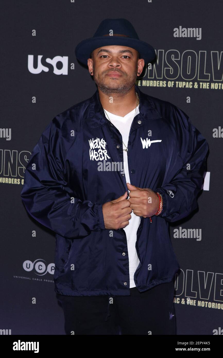 Anthony Hemingway arrives at the Los Angeles Premiere of USA Network's ...