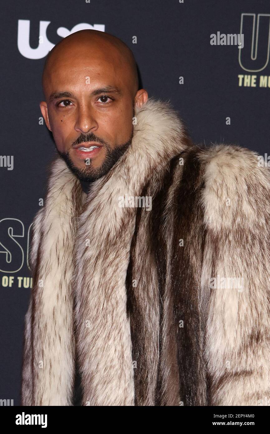David Bianchi arrives at the Los Angeles Premiere of USA Network's ...