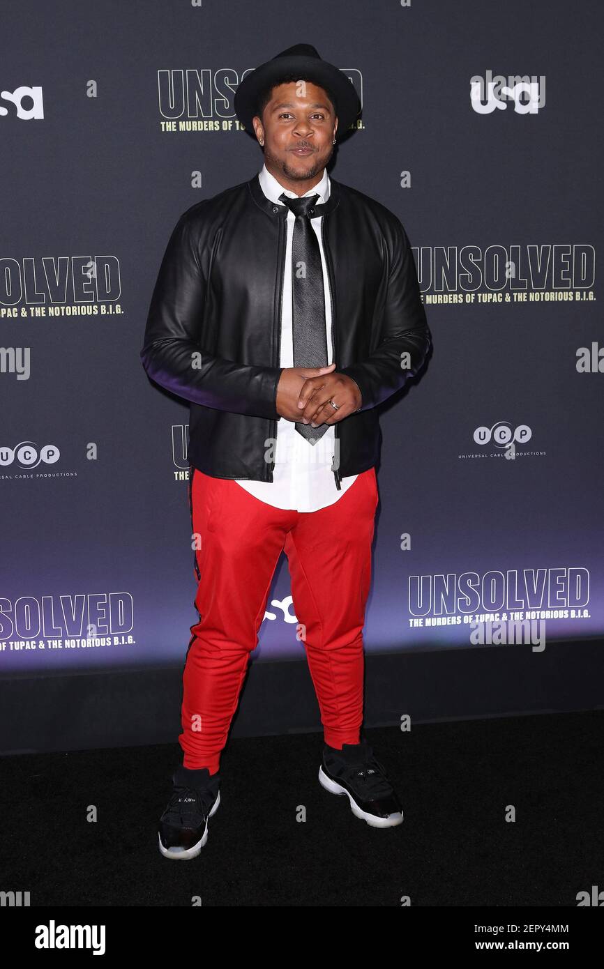 Pooch Hall arrives at the Los Angeles Premiere of USA Network's ...
