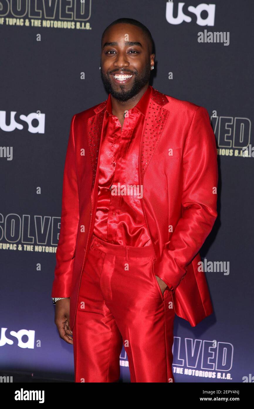 Marcc Rose arrives at the Los Angeles Premiere of USA Network's ...