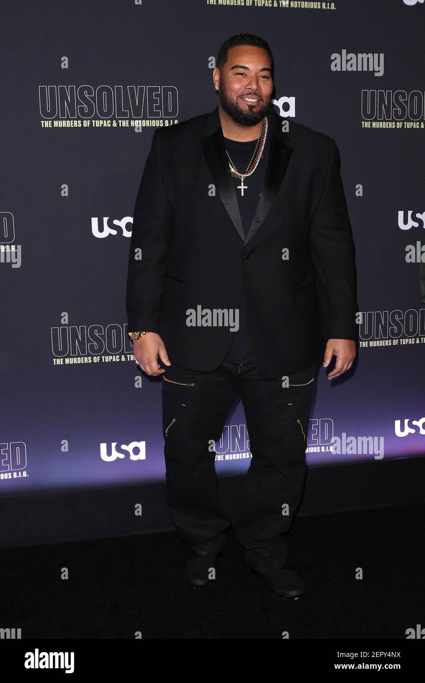 Dominic L. Santana arrives at the Los Angeles Premiere of USA Network's ...