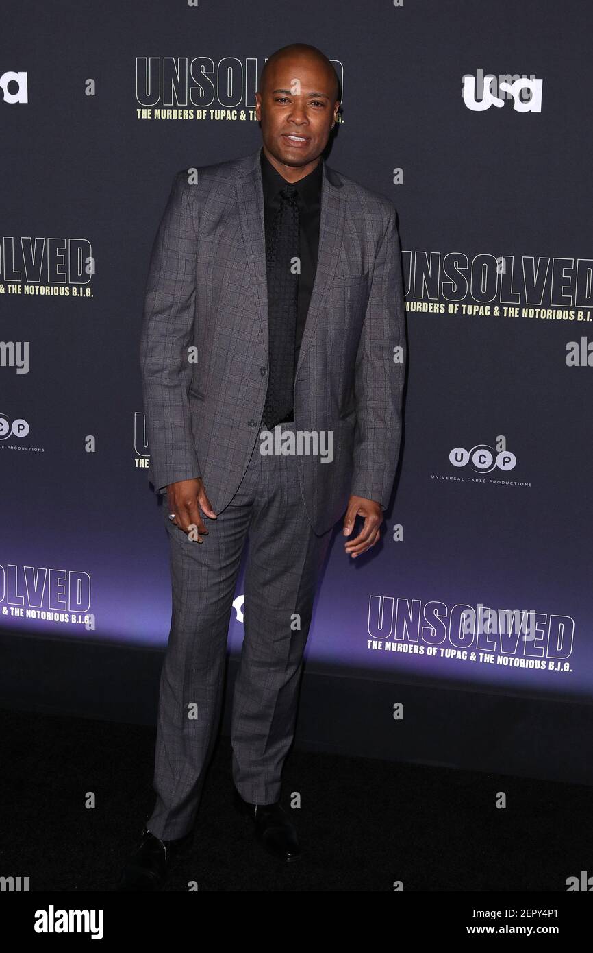 Daryn Dupree arrives at the Los Angeles Premiere of USA Network's ...