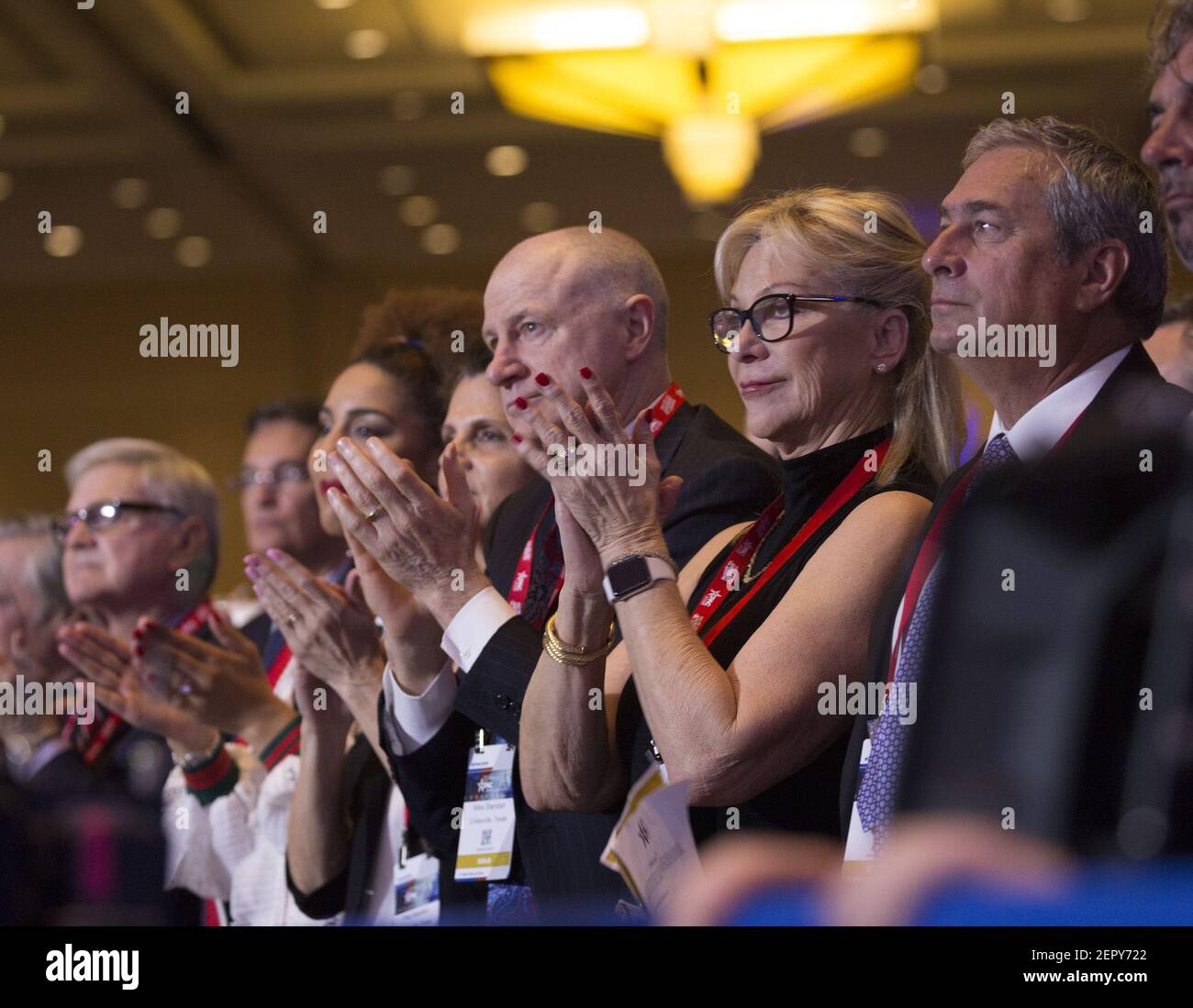 Attendees at the Conservative Political Action Conference (CPAC) in ...