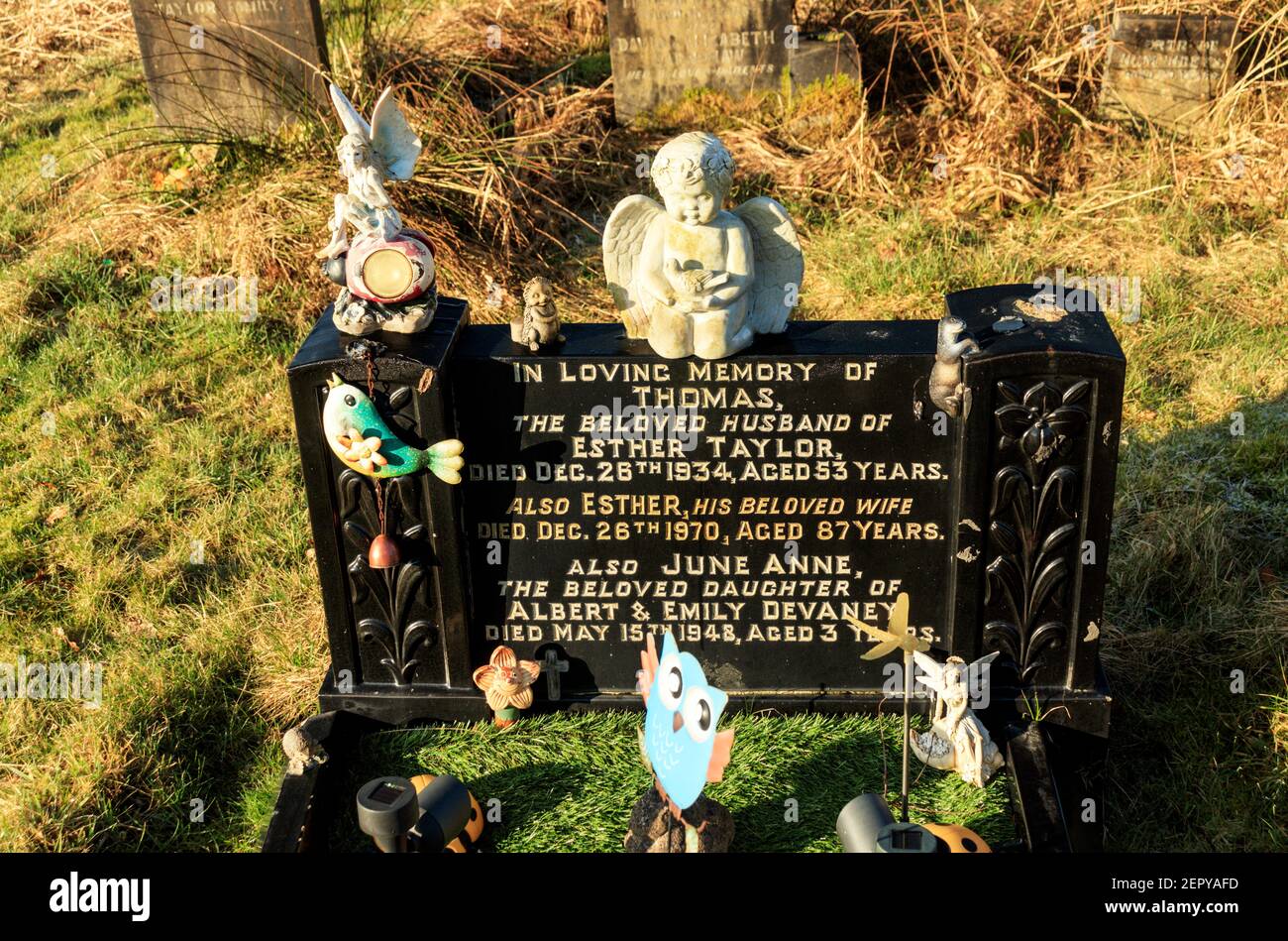 The grave of June Anne Devaney. Blackburn Cemetery. Whalley New Road ...