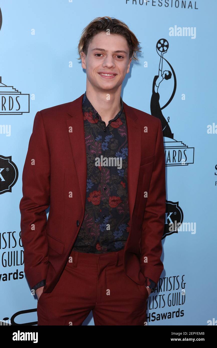Jace Norman Arrives At The Annual Make Up Artists And Hair Stylists