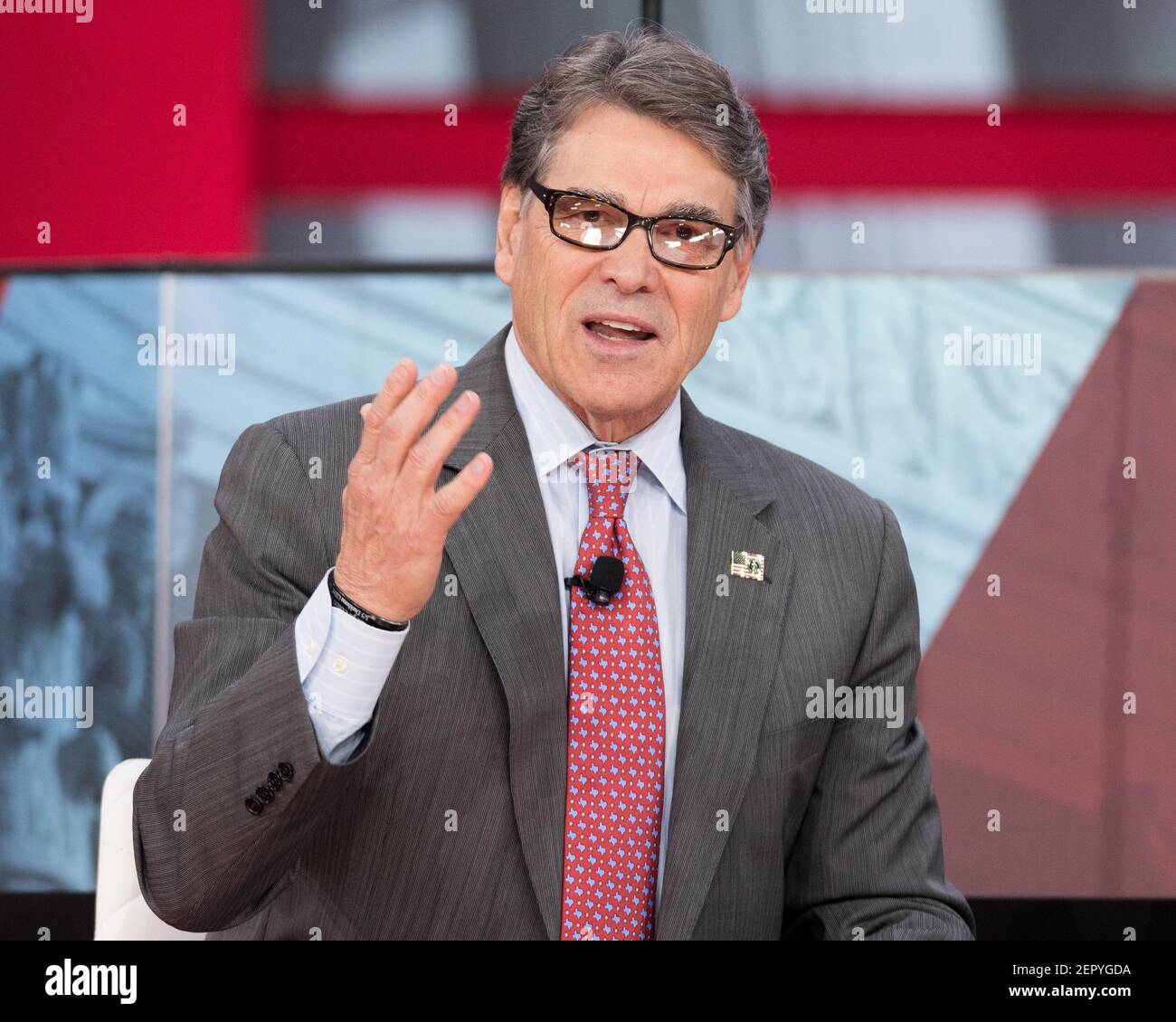 Rick Perry, United States Secretary of Energy, at the Conservative ...