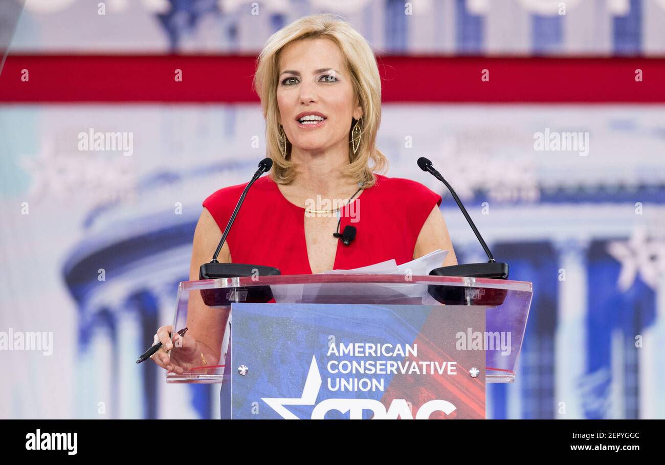 Laura Ingraham, American radio host, at the Conservative Political ...