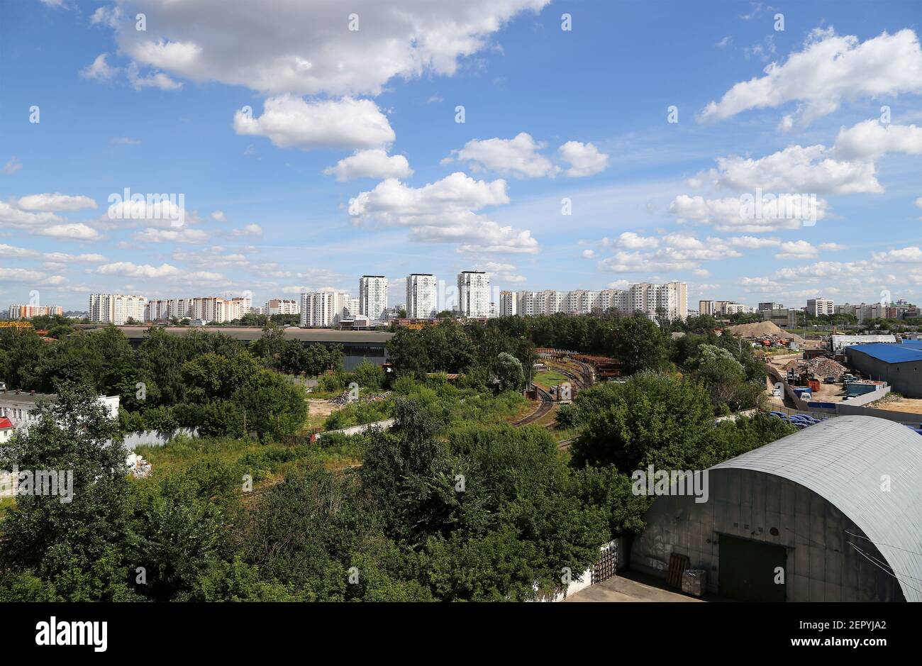 Industrial area metropolis moscow hi-res stock photography and images ...