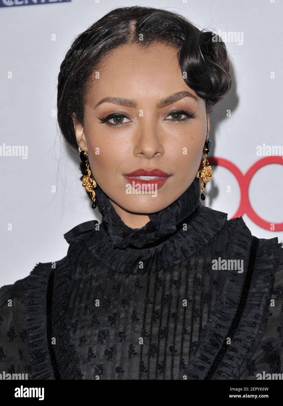 Kat Graham arrives at the 4th Annual Hollywood Beauty Awards held at ...