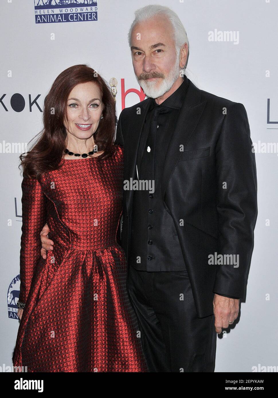 (L-R) Silvia Abascal and Rick Baker at the 4th Annual Hollywood Beauty ...