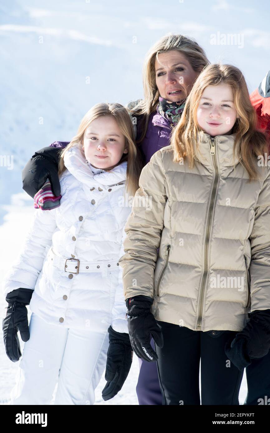 Queen Maxima, Princess Ariane and Princess Alexia during the annual ...