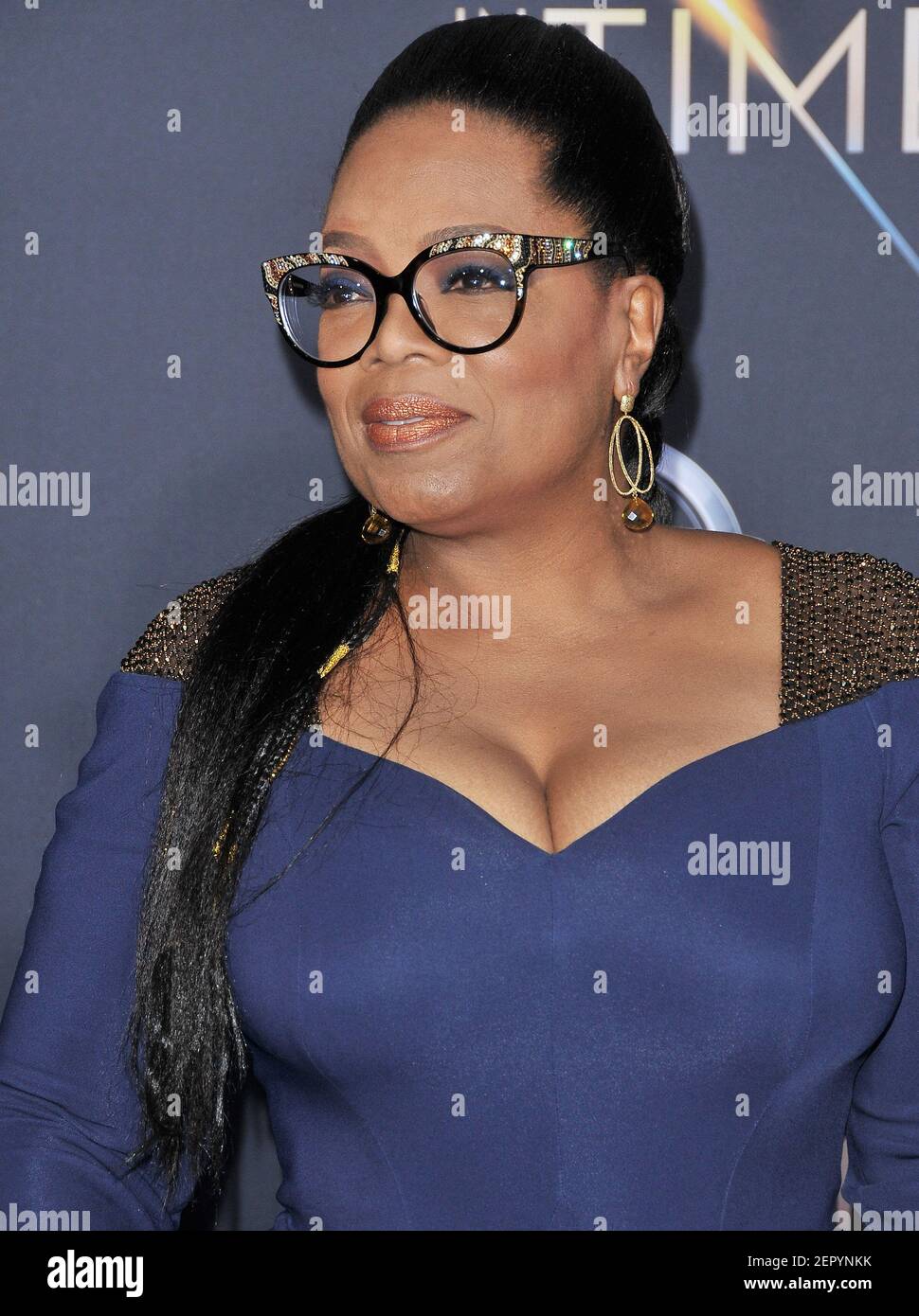 Oprah Winfrey arrives at Disney's "A Wrinkle In Time" World Premiere ...