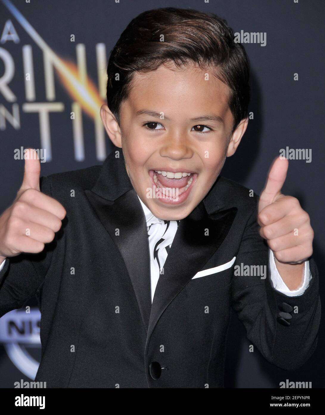 Deric McCabe arrives at Disney's "A Wrinkle In Time" World Premiere ...