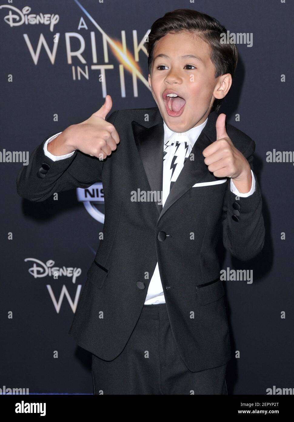 Deric McCabe arrives at Disney's "A Wrinkle In Time" World Premiere ...