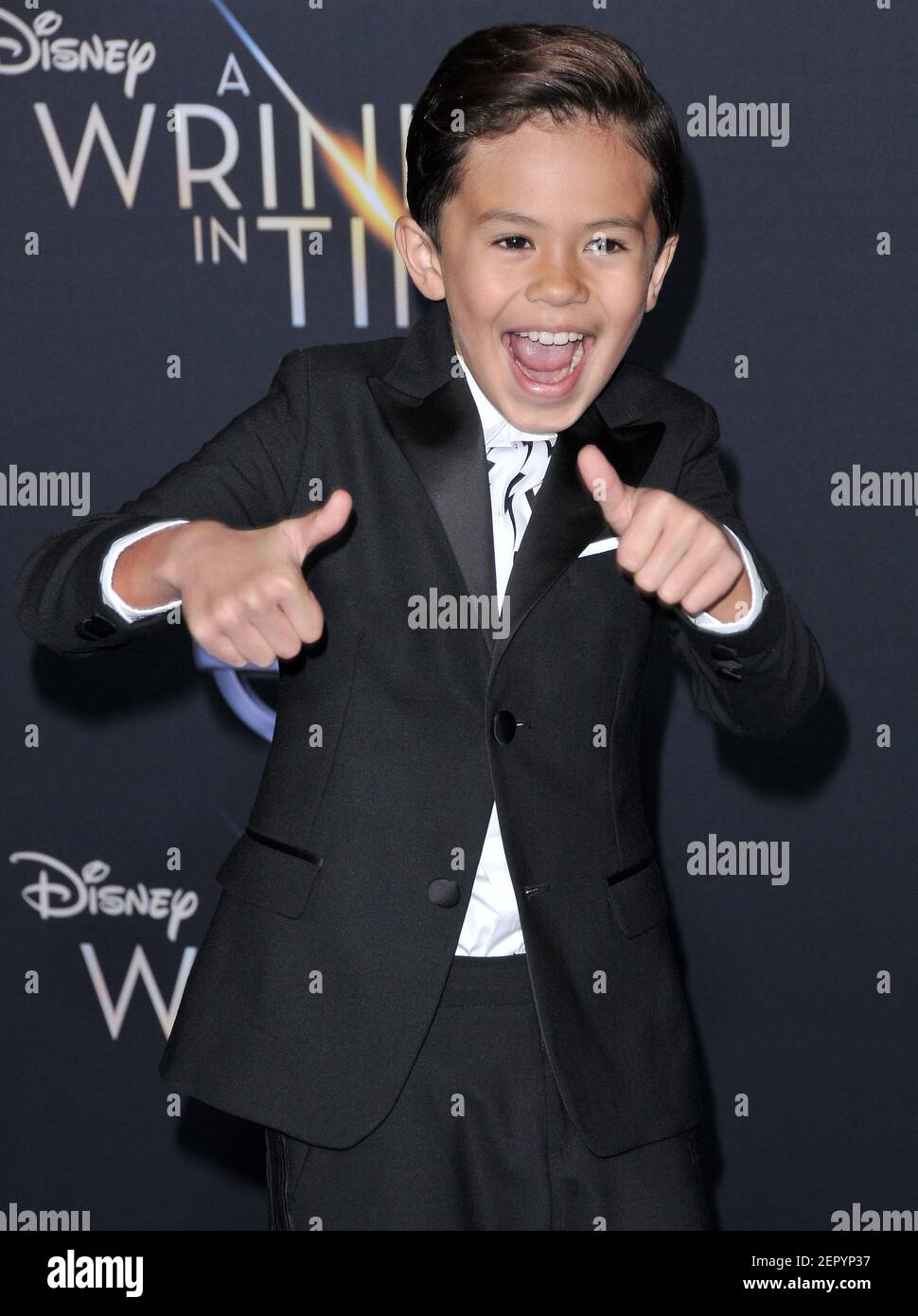 Deric McCabe arrives at Disney's "A Wrinkle In Time" World Premiere ...