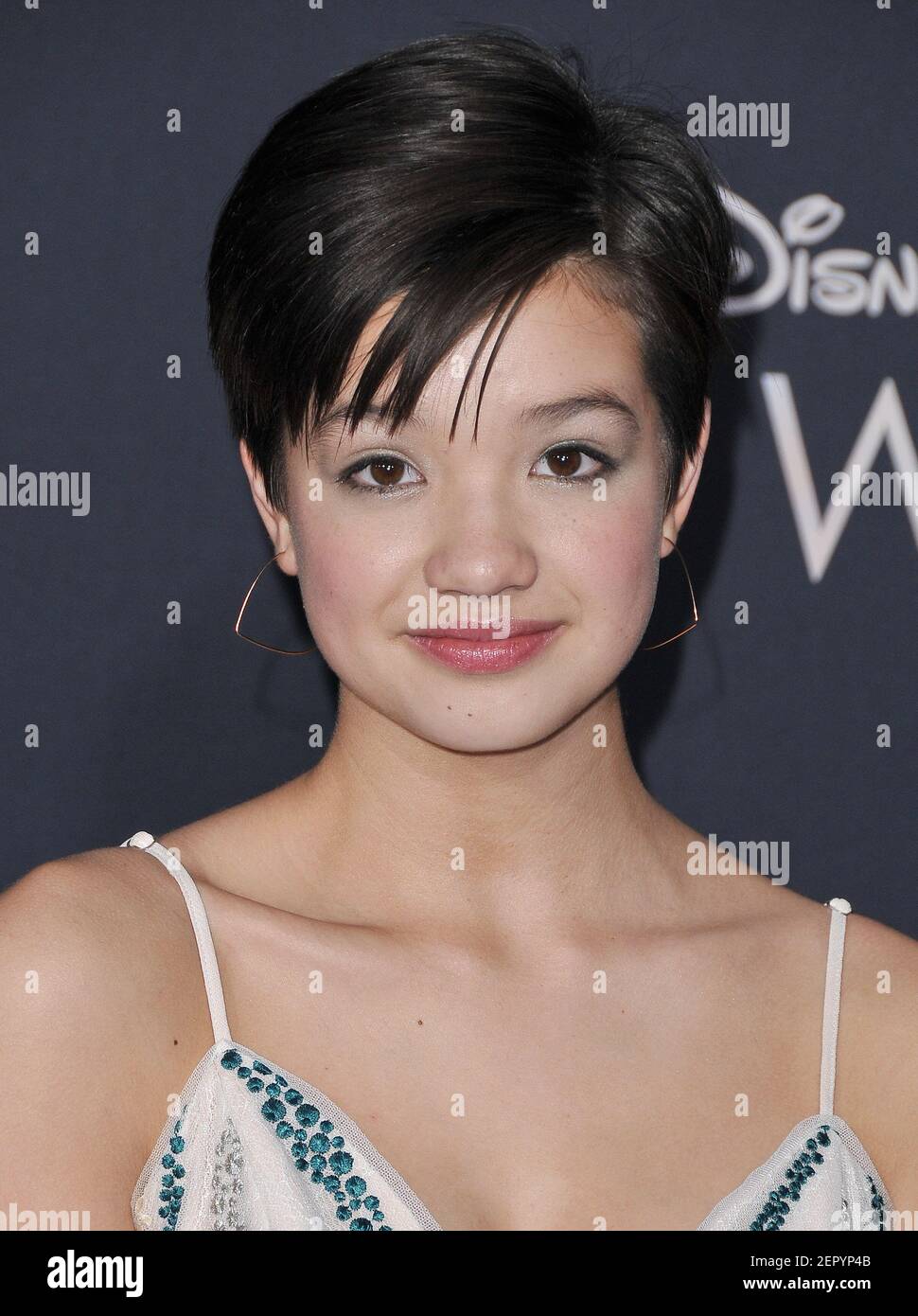 Peyton Lee arrives at Disney's "A Wrinkle In Time" World Premiere held ...