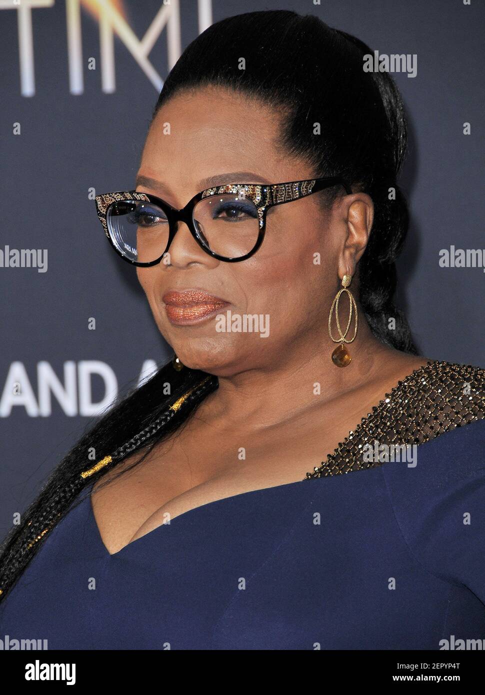 Oprah Winfrey arrives at Disney's "A Wrinkle In Time" World Premiere ...