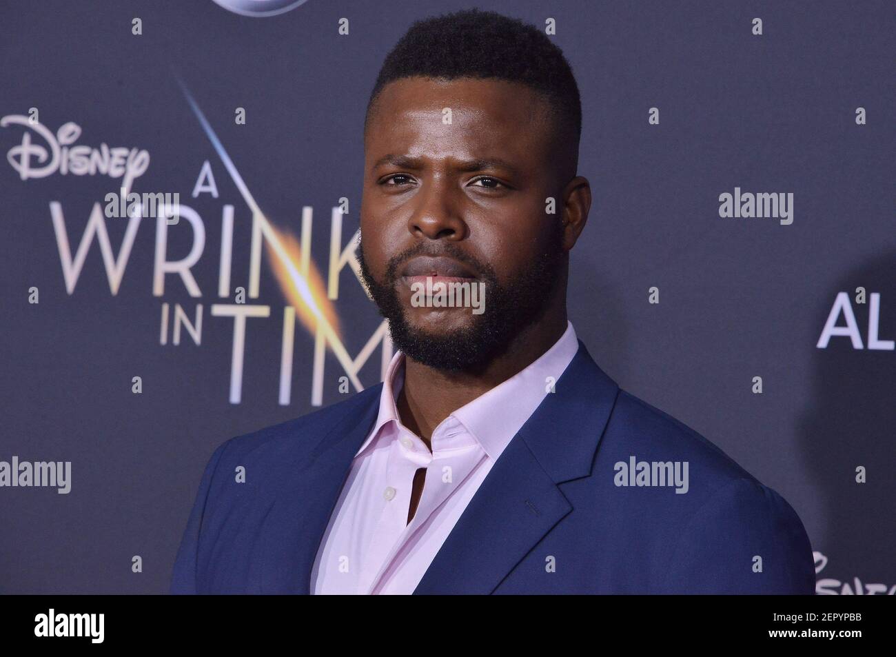 Winston Duke arrives at Disney's "A Wrinkle In Time" World Premiere ...