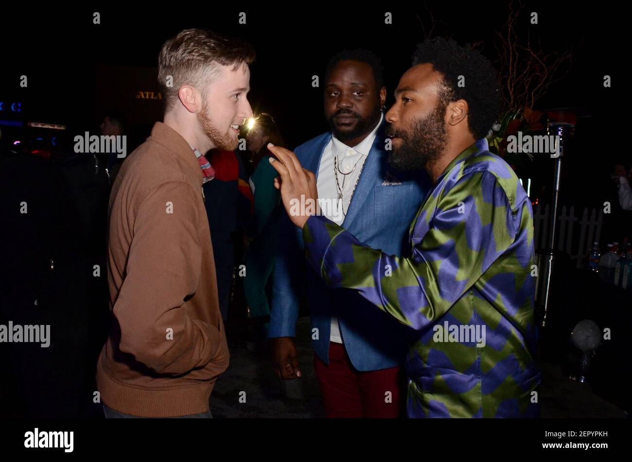 ATLANTA, GA - FEBRUARY 26: Alana Sanchez and Donald Glover attend a ...