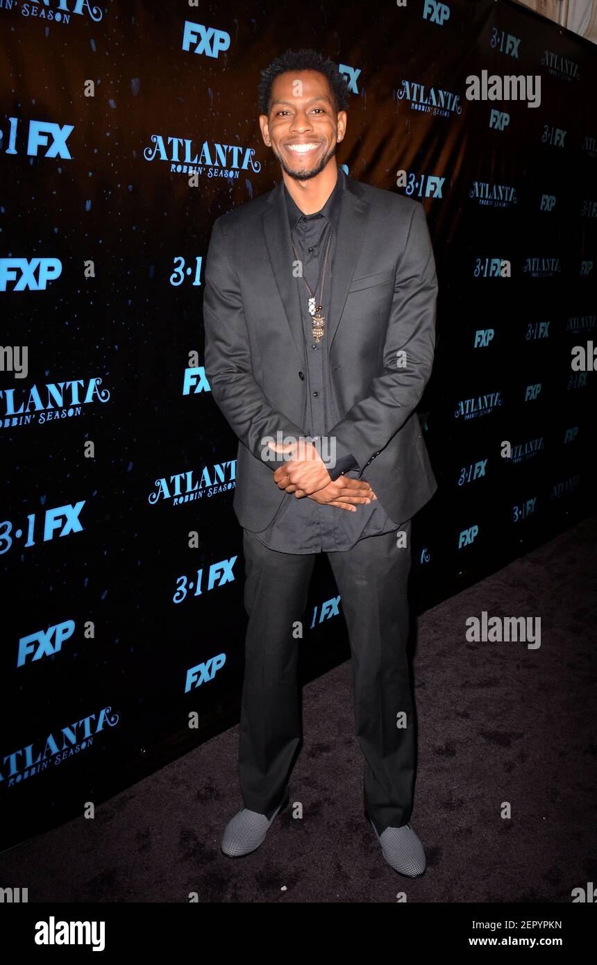 ATLANTA, GA - FEBRUARY 26: Marcus Jenkins attends a screening of FX's ...