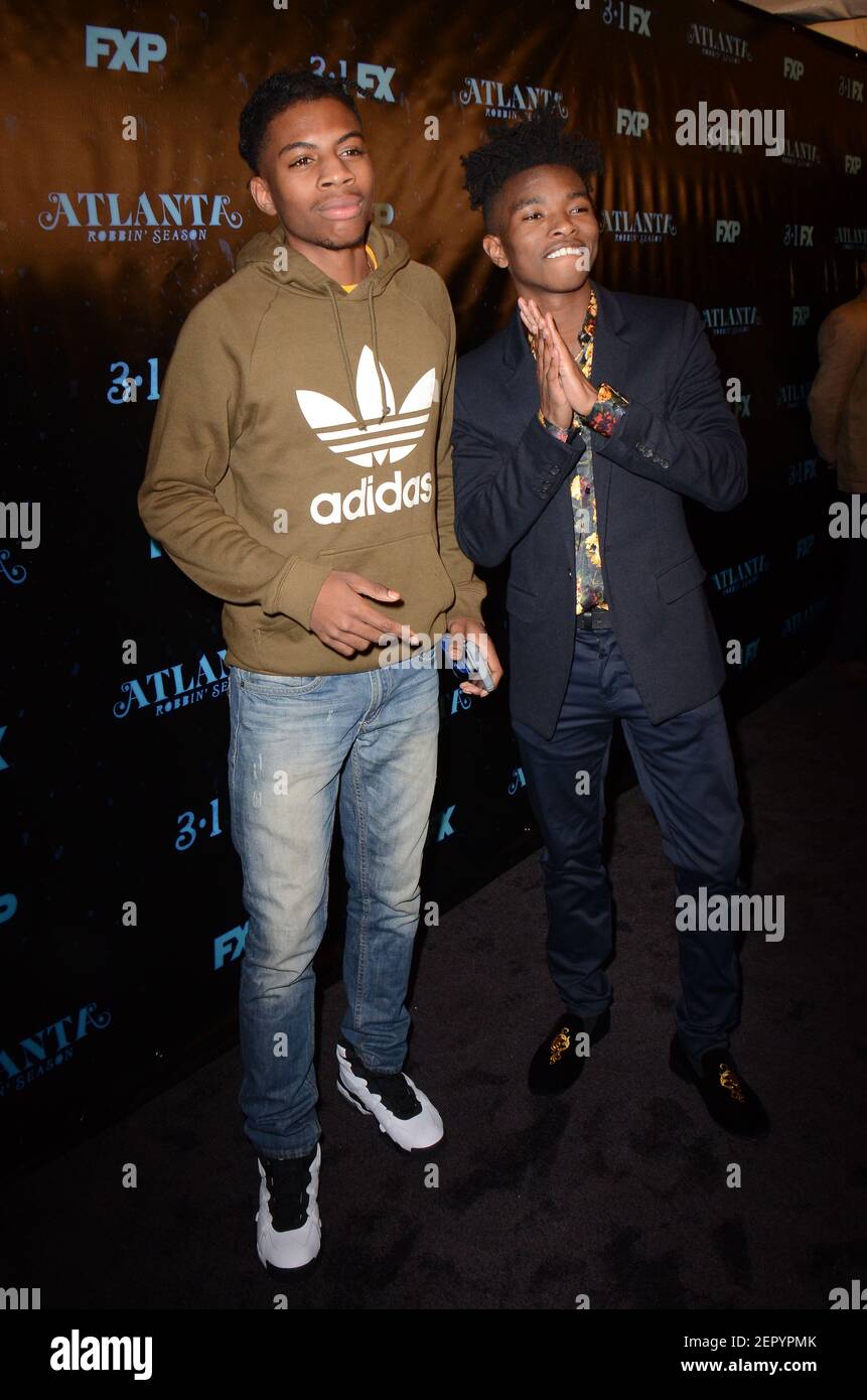 ATLANTA, GA - FEBRUARY 26: Frederick Williams and Jasun Jabbar attend a ...