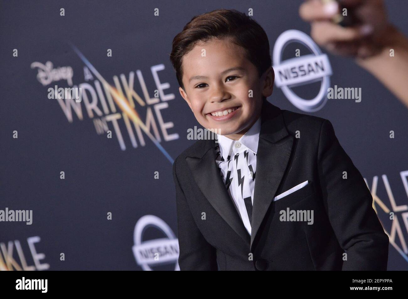 Deric McCabe arrives at Disney's "A Wrinkle In Time" World Premiere ...