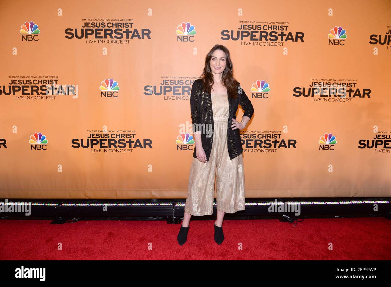 Singer Sara Bareilles attends the "Jesus Christ Superstar Live In ...