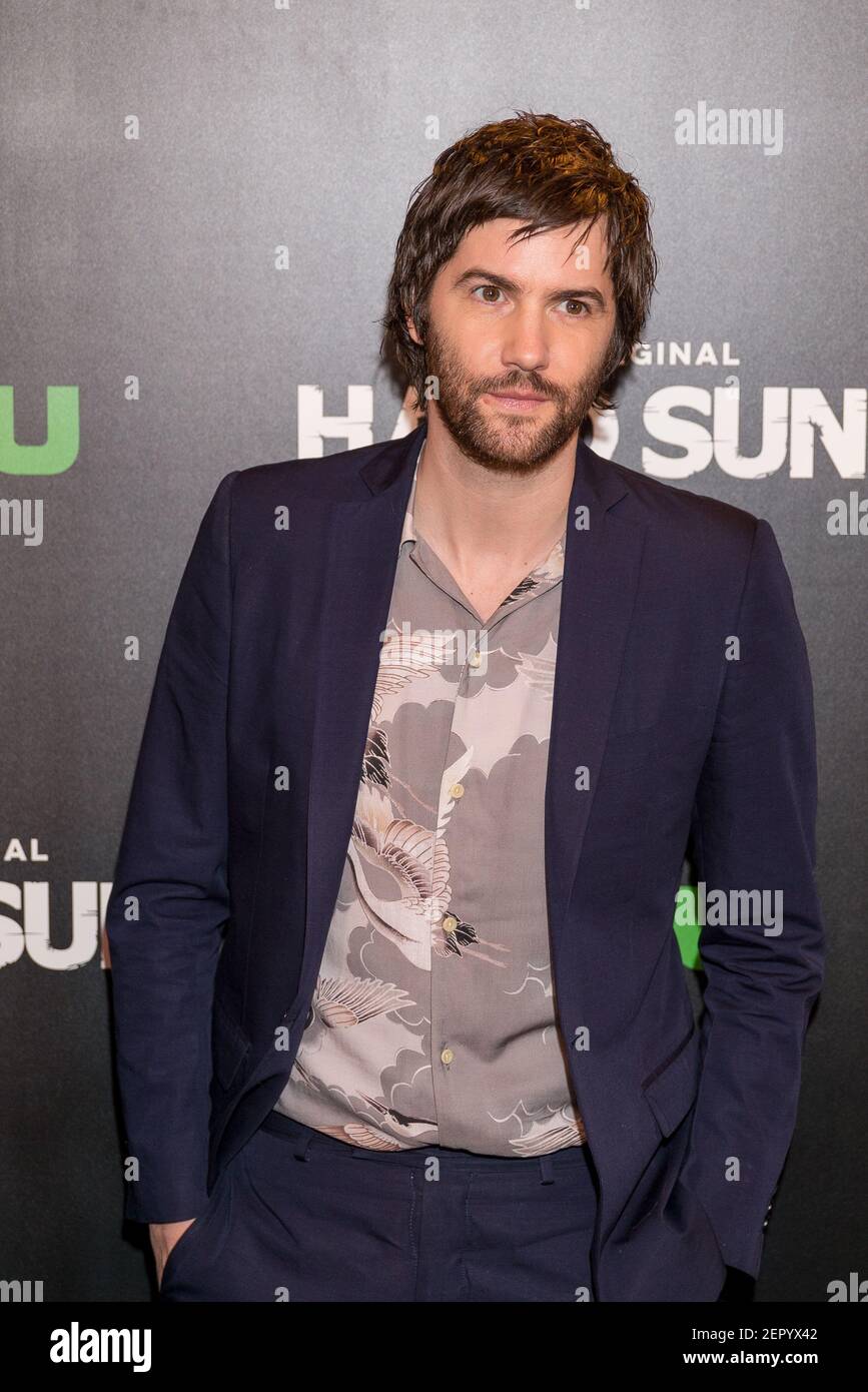 Actor Jim Sturgess is seen at arrivals for the premiere of the Hulu ...