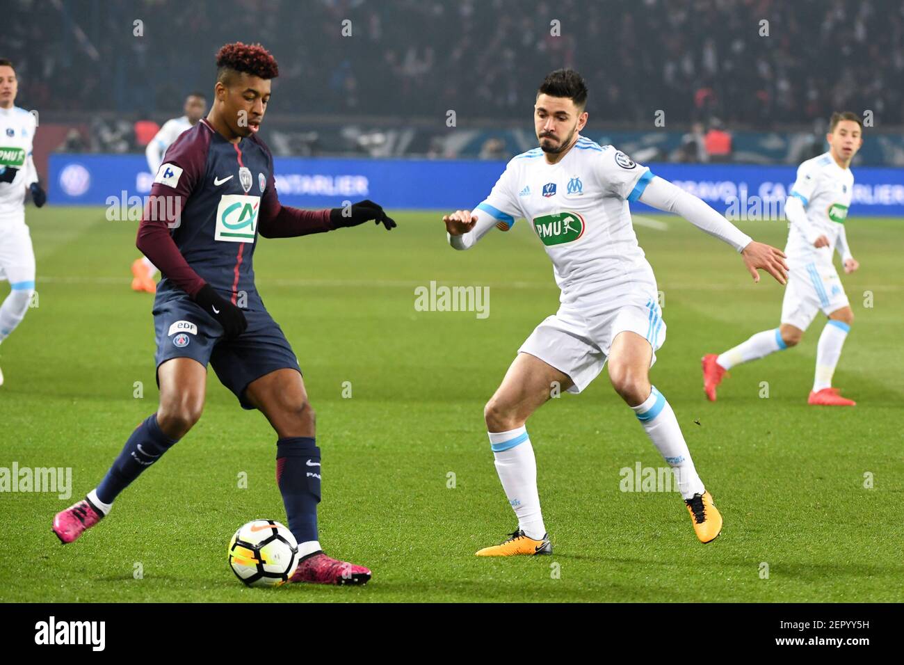 PRESNEL KIMPEMBE (psg) during the French cup match between Paris Saint ...