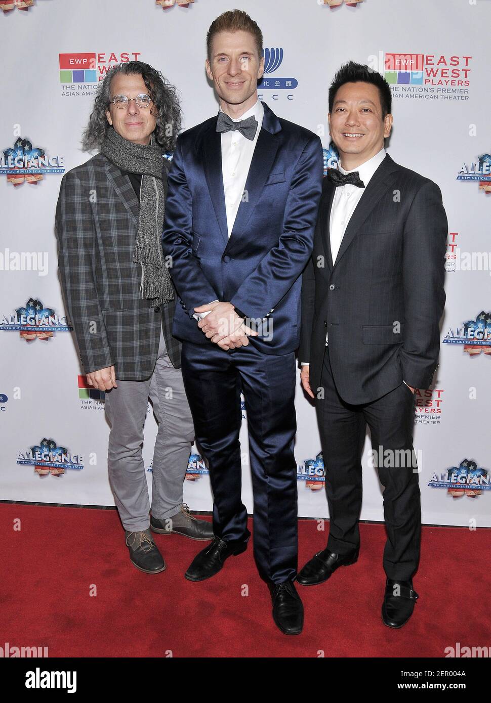 (L-R) Mark Acito, Lorenzo Thione and Jay Kuo at East West Players and ...