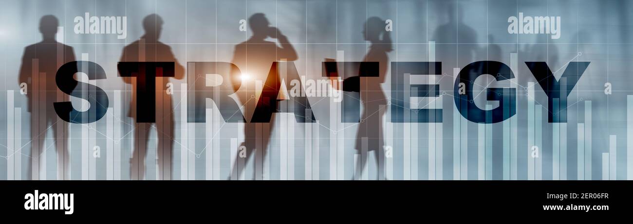 Business Strategy for 2021. Abstract Finance Background Stock Photo - Alamy