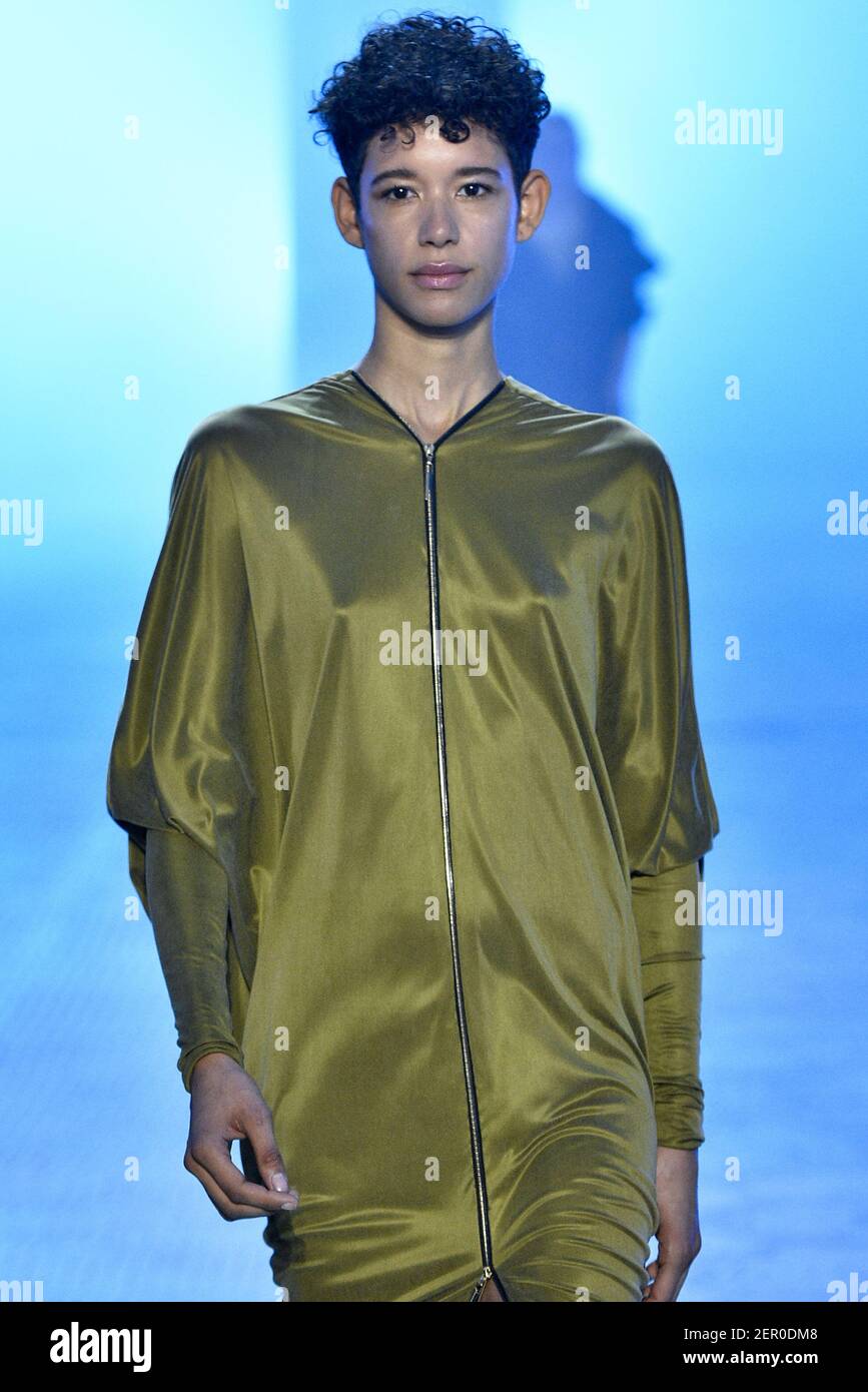 Model Dilone walks on the runway during the Poiret Fashion Show during ...