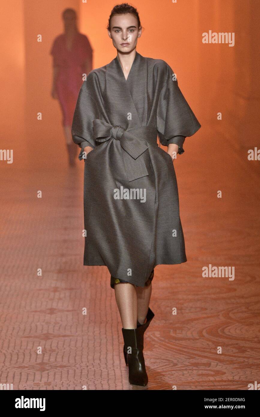 Model Estella Brons walks on the runway during the Poiret Fashion Show ...