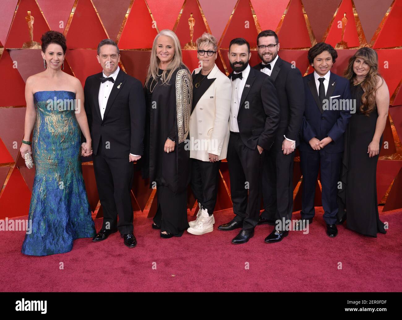 Coco Anthony Gonzalez, Lee Unkrich, Darla Anderson, and Adrian Molina ...