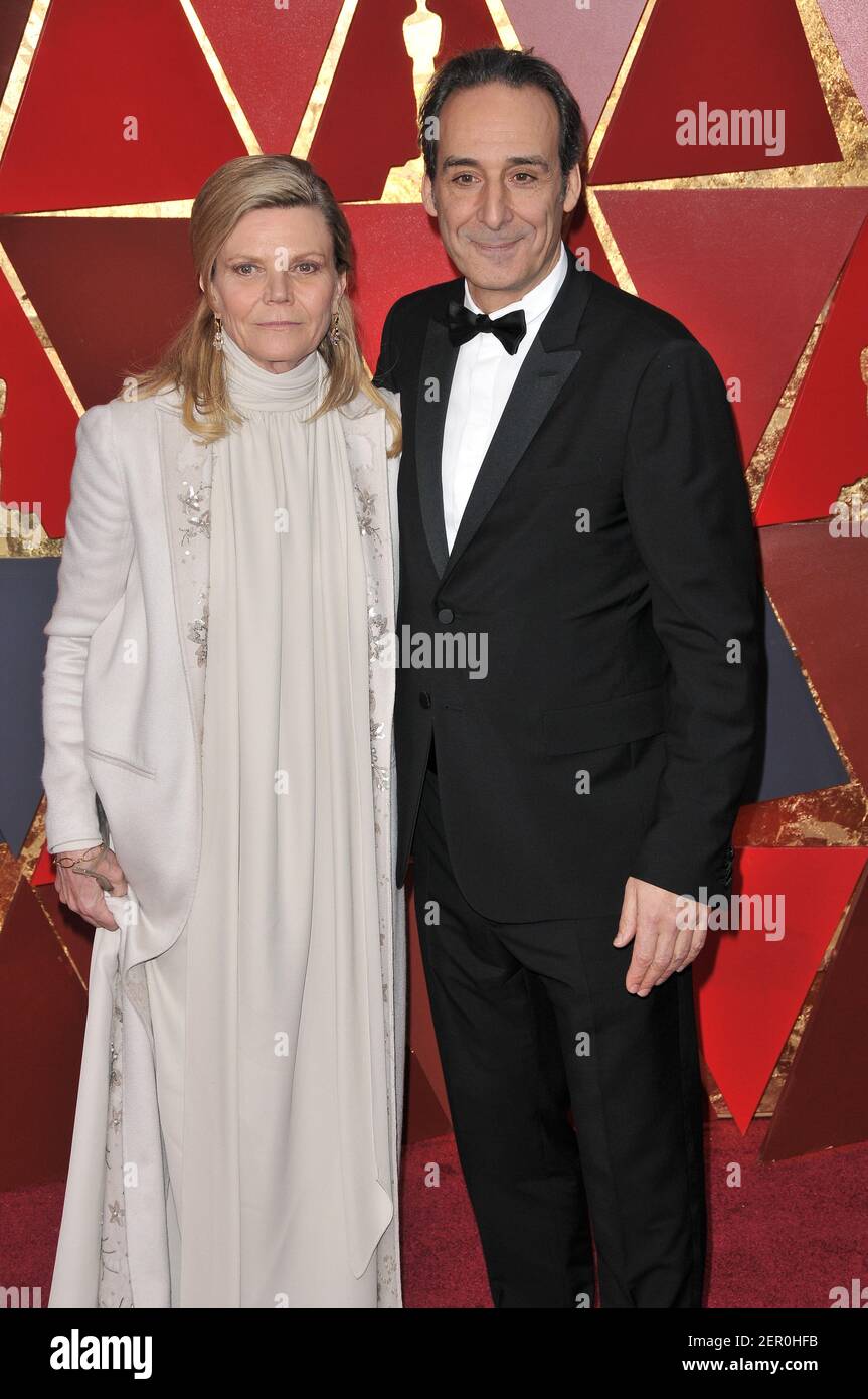 Dominique Lemonnier (L) and Alexandre Desplat (R) walking on the red ...