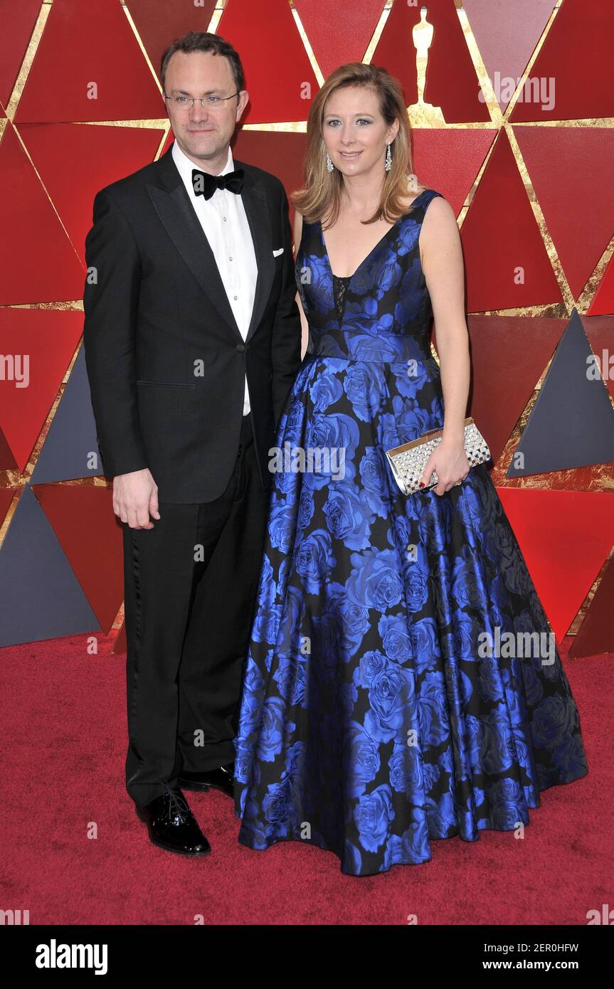 Jonathan Fawkner walking on the red carpet during the 90th Academy ...