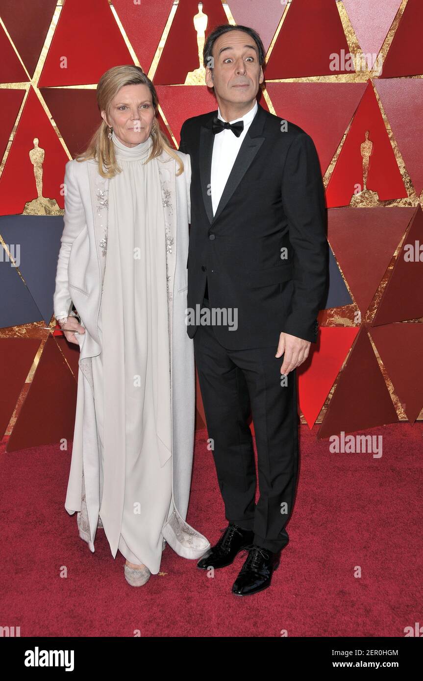 Dominique Lemonnier (L) and Alexandre Desplat (R) walking on the red ...