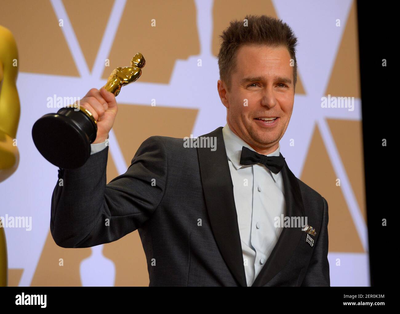 Best Supporting Actor Sam Rockwell, "Three Billboards Outside Ebbing ...