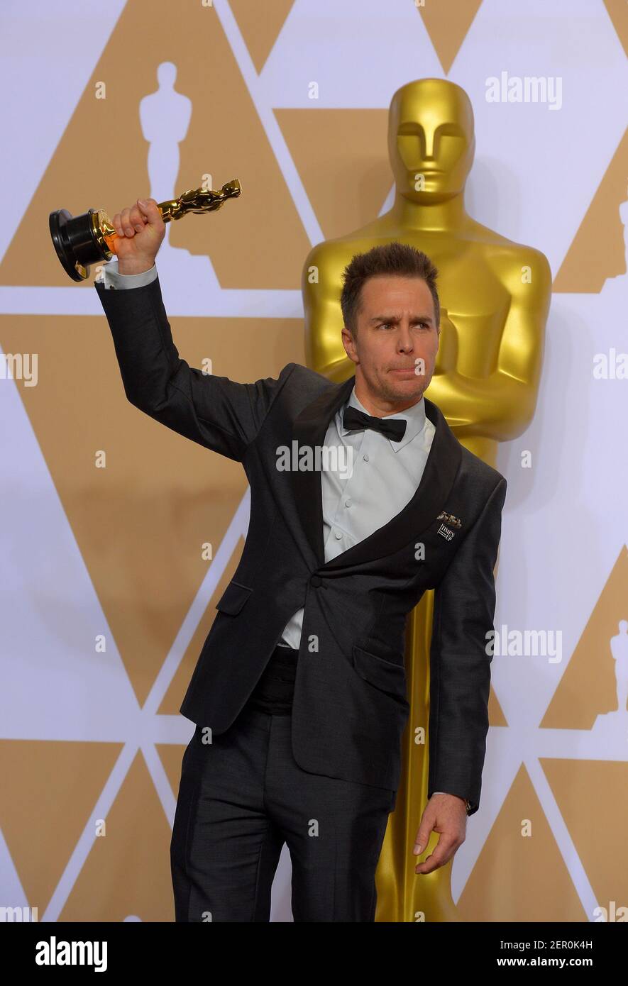 Best Supporting Actor Sam Rockwell, "Three Billboards Outside Ebbing ...