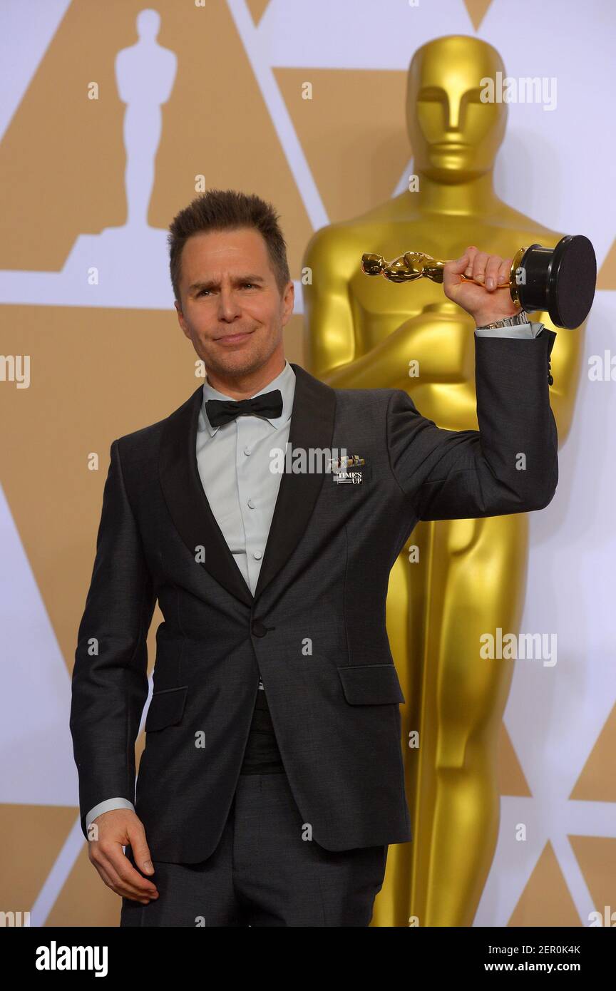 Best Supporting Actor Sam Rockwell, "Three Billboards Outside Ebbing ...