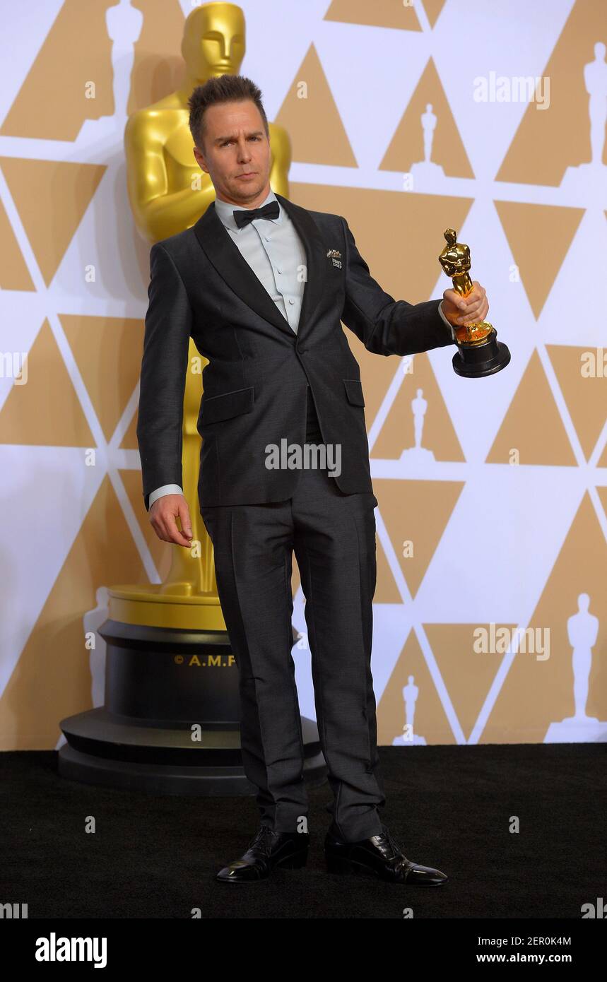 Best Supporting Actor Sam Rockwell, "Three Billboards Outside Ebbing ...