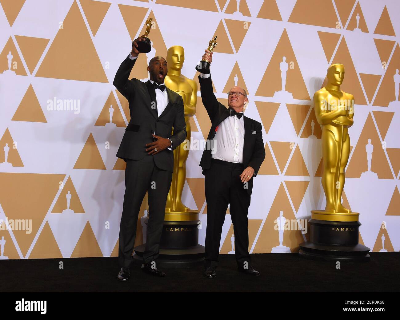 Animated Short winners, "Dear Basketball," Glen Keane and Kobe Bryant ...