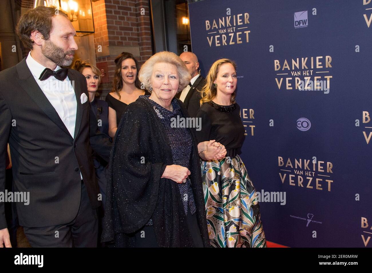 Princess Beatrix and Princess Margarita with her partner Tjalling ten ...