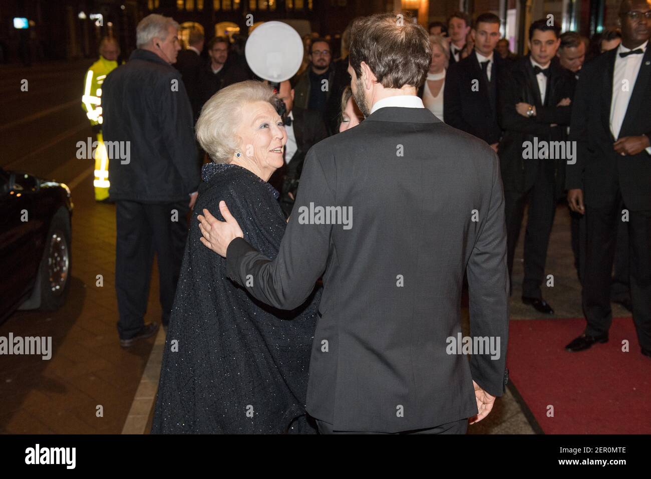Princess Beatrix and Princess Margarita with her partner Tjalling ten ...