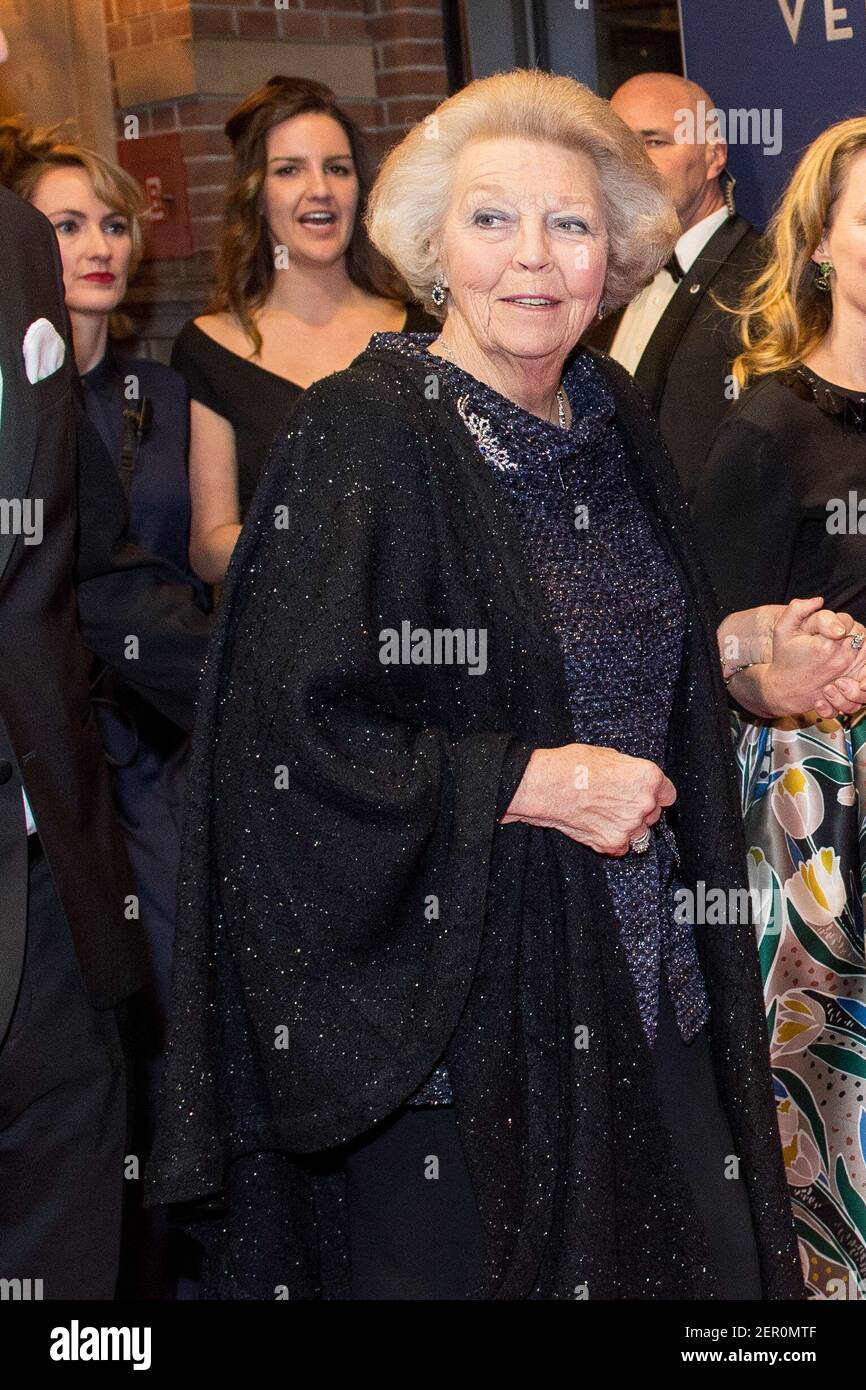 Princess Beatrix attends The Resistance Banker movie premiere at ...