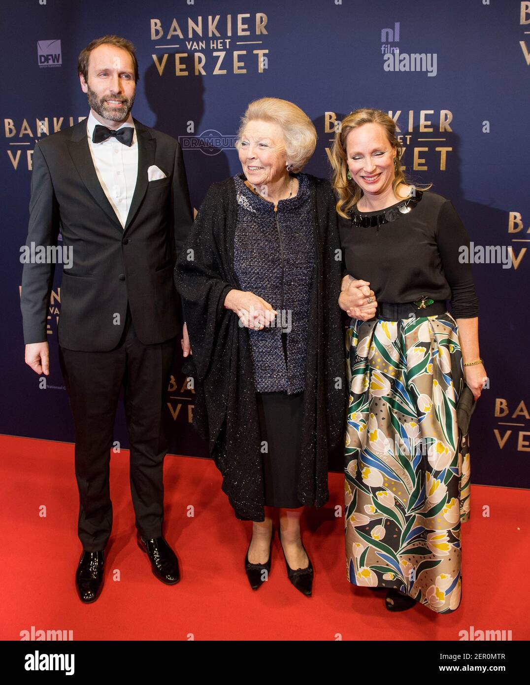 Princess Beatrix and Princess Margarita with her partner Tjalling ten ...