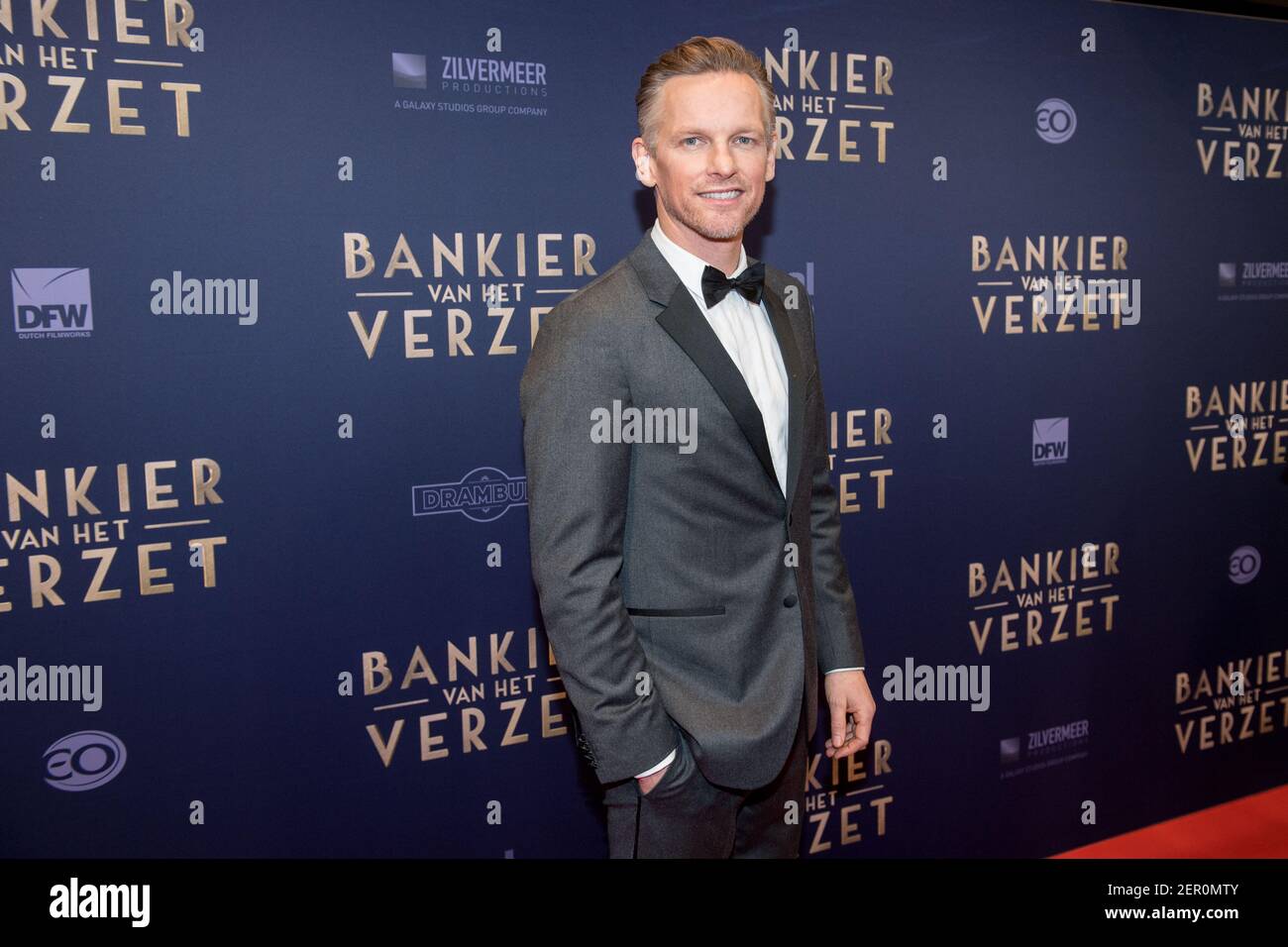 Barry Atsma attends The Resistance Banker movie premiere at DeLaMar ...