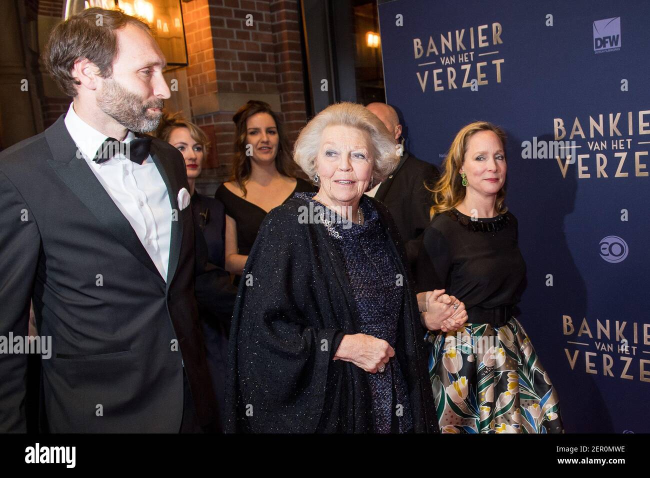 Princess Beatrix and Princess Margarita with her partner Tjalling ten ...